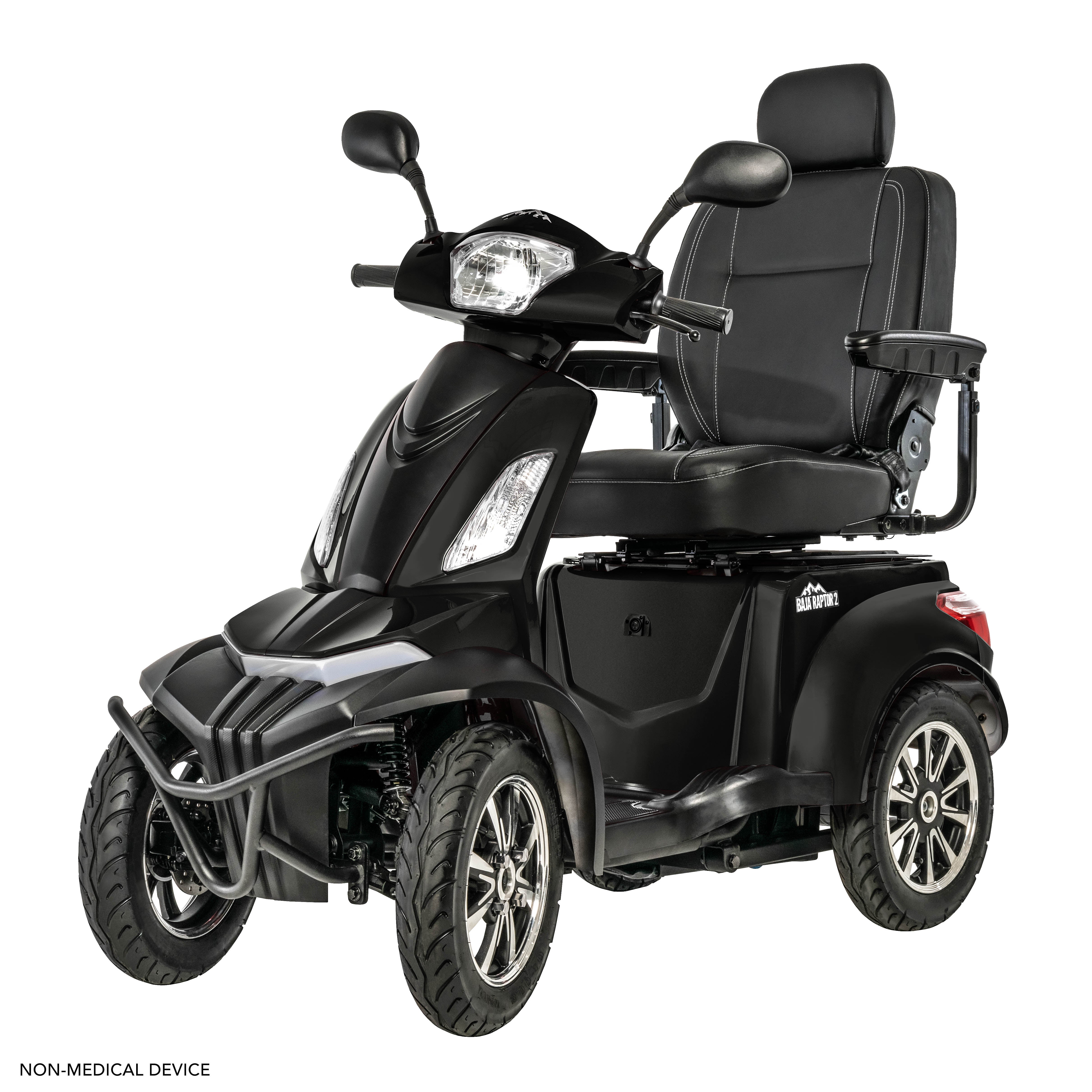 Baja Raptor 2 Scooter - 4 Wheel – Brandon Mobility Healthcare Solutions